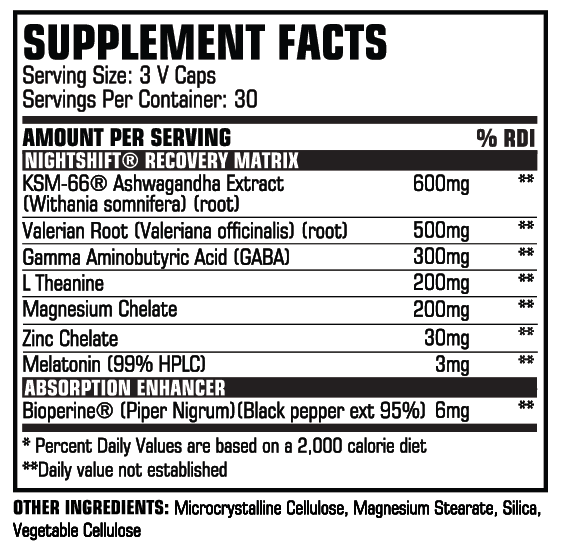 NIGHTSHIFT® – PROCCOR | Premium Nutraceuticals